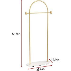 Storage & Organization | Gold Clothing Racks Heavy Duty Gold Coat Racks ...